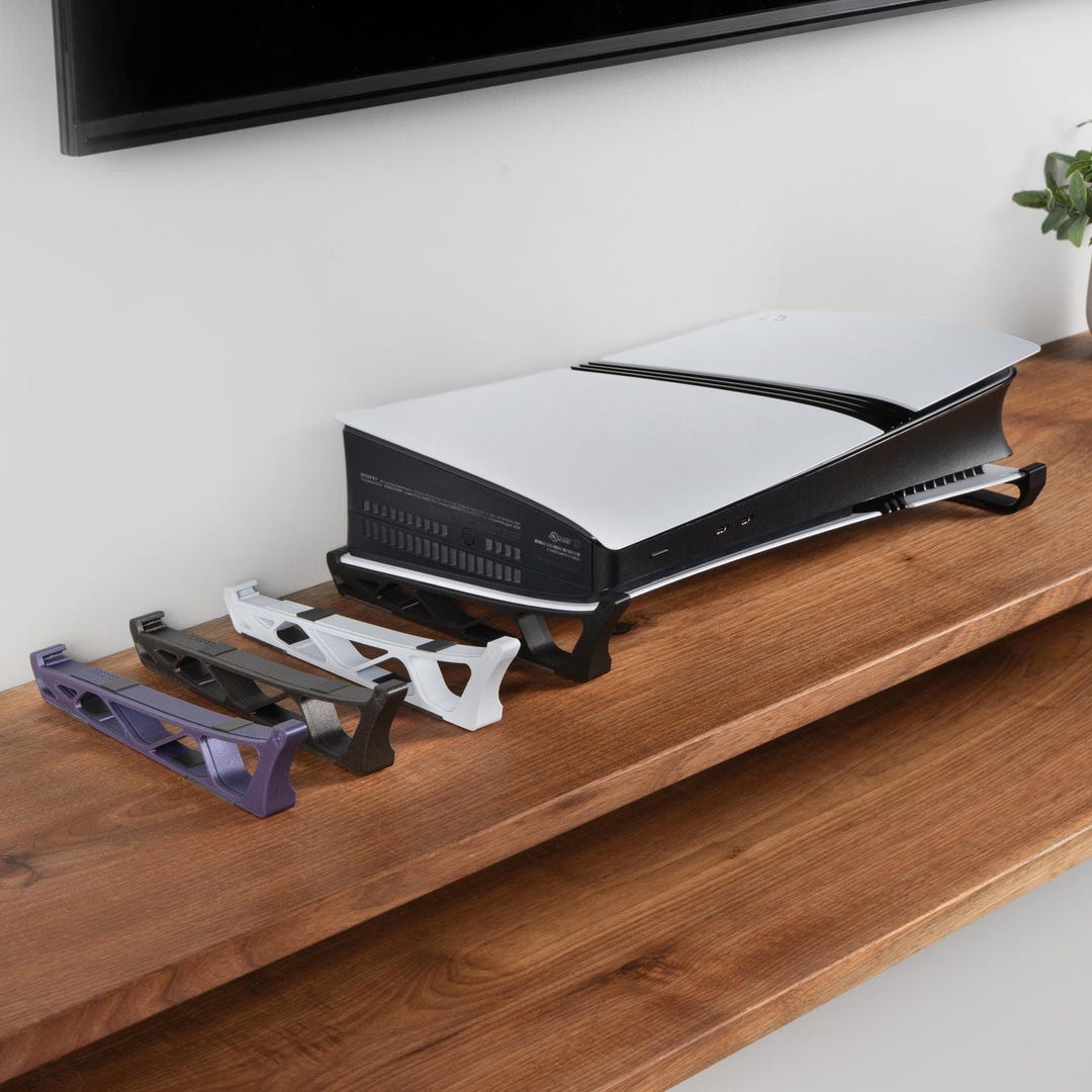 Glistco Skates - Horizontal Stand for PS5 Pro Compatible With Disc ...