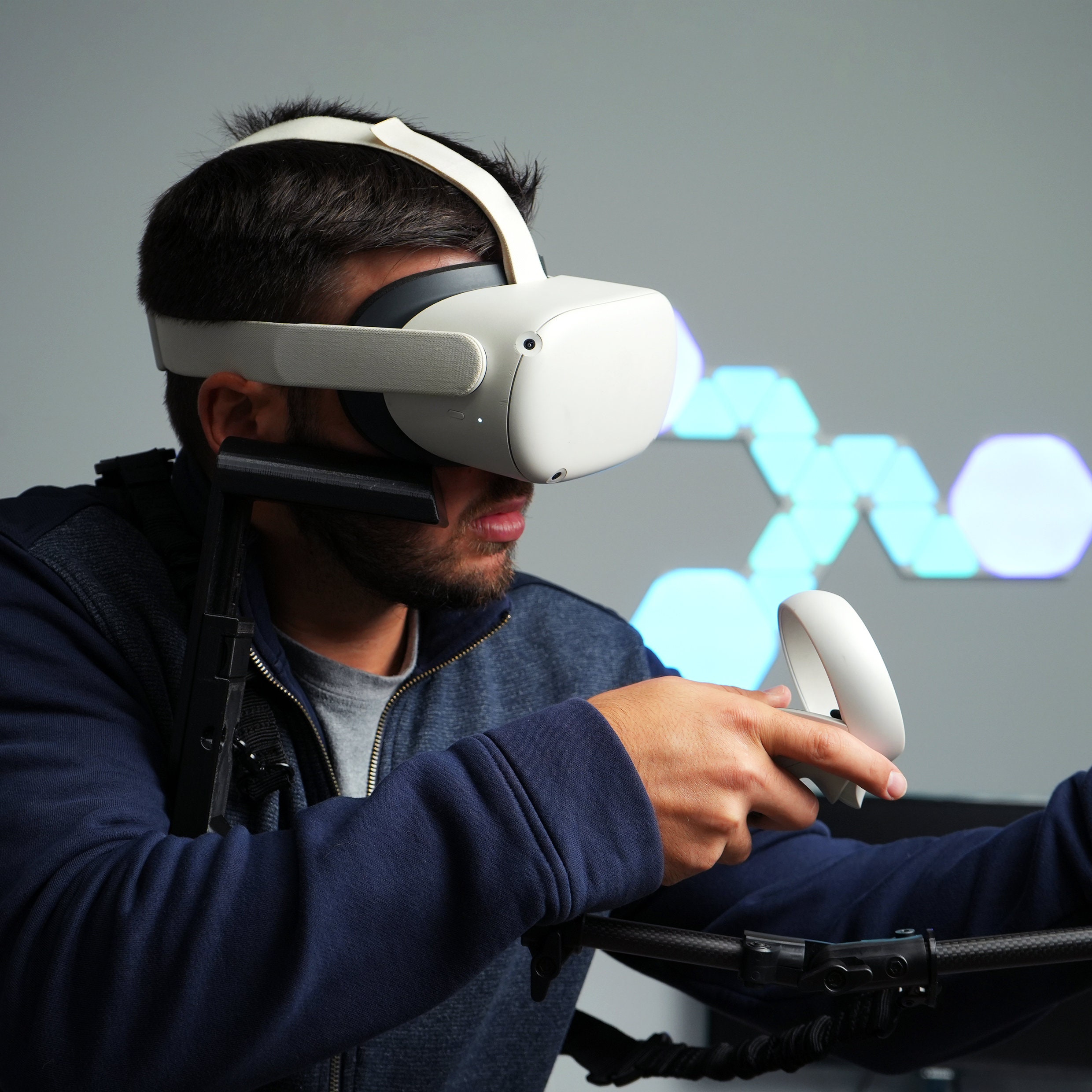 Magni Stock Carbon Fiber VR Gun Stock Oculus Quest 2 / - Etsy