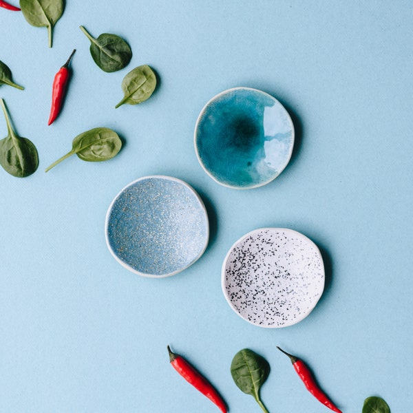 Ceramic Mini Plates - Etsy