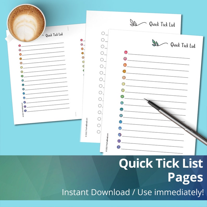 To-do List Printable Goal Setting Instant Download Productivity Tool ...