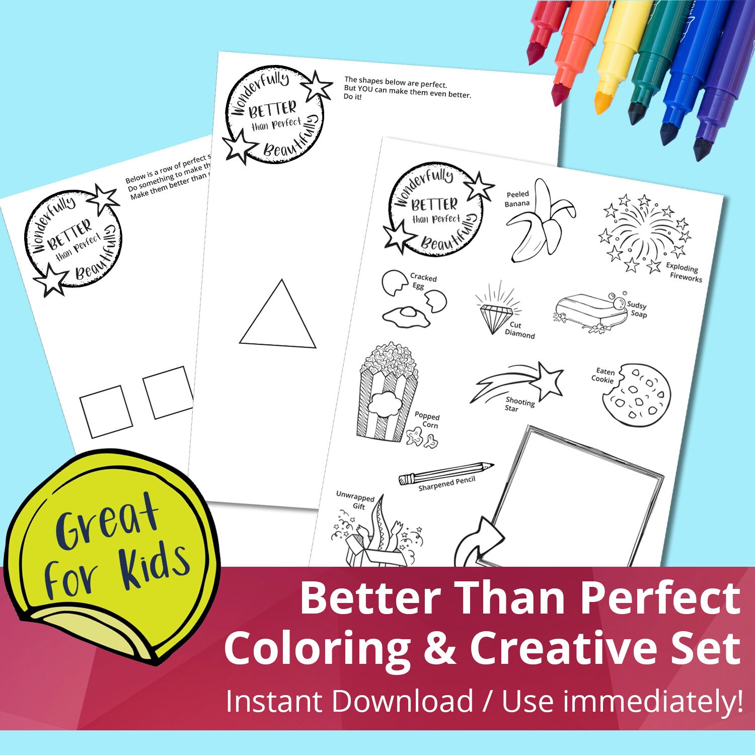 Growth Mindset Activities Instant Download Self-esteem Building ...