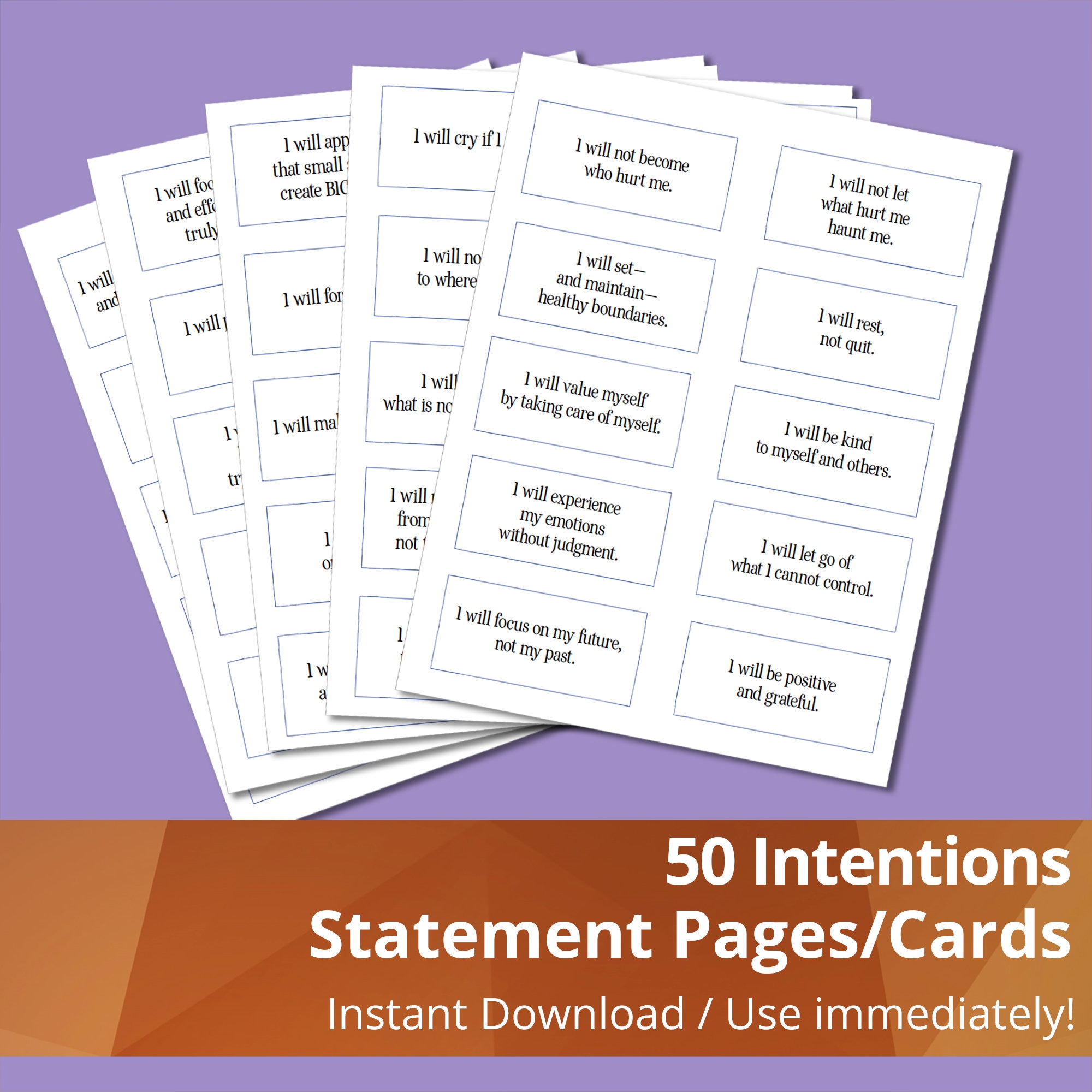 Growth Mindset Self-talk Instant Download Emotional Management ...