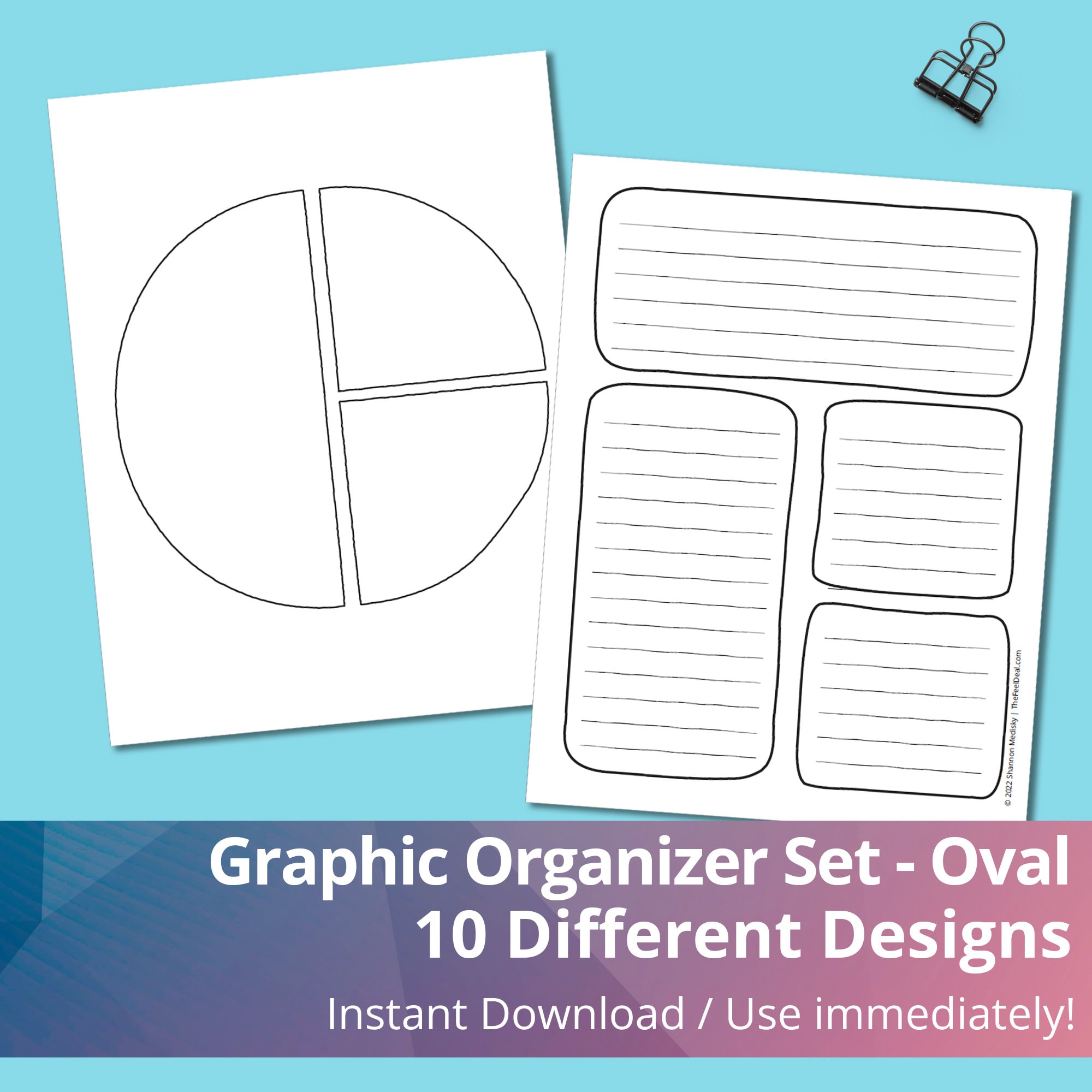 Graphic Organizer Instant Download Classroom Printables Teacher ...