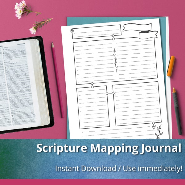 Verse Mapping Downloads - Etsy