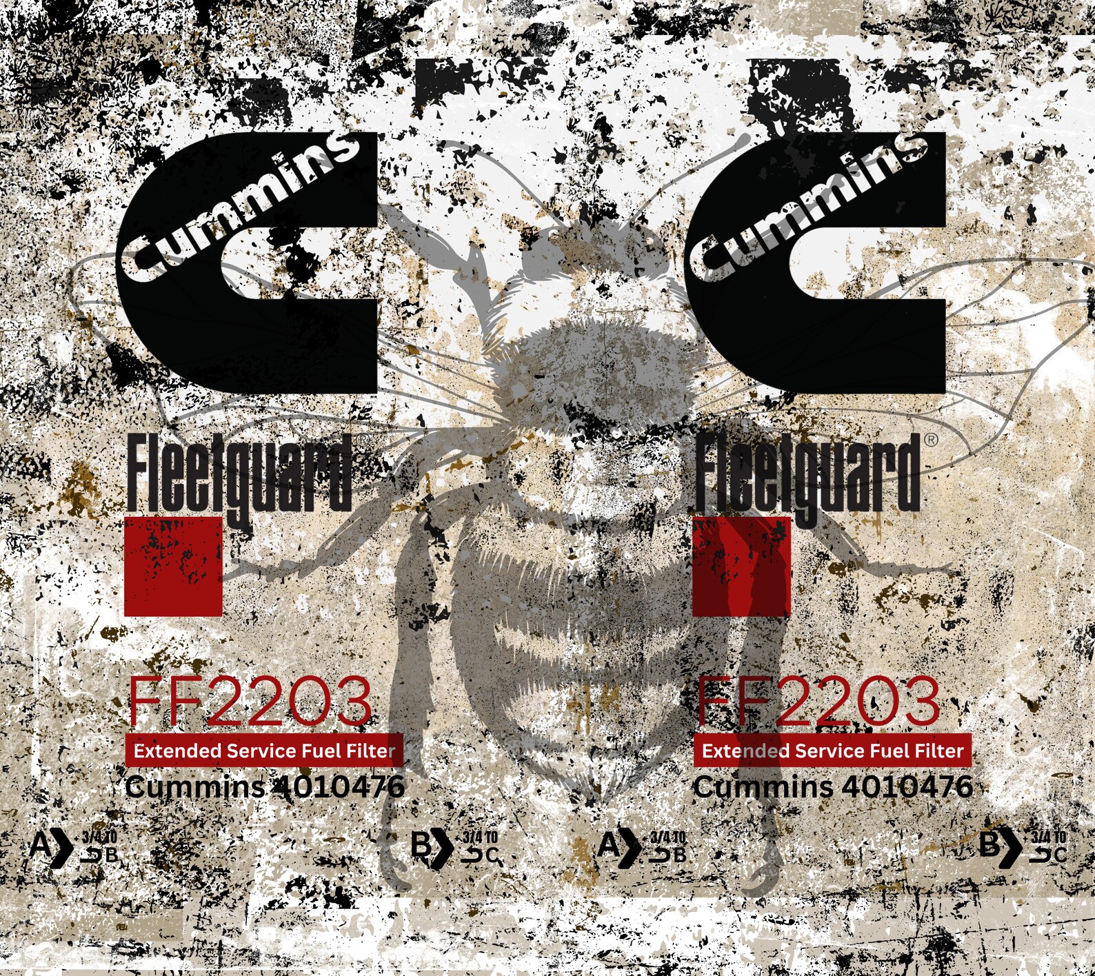 20 Oz Sublimation Wrap Cummins Engine Fuel Filter - Old Truck - Gift ...