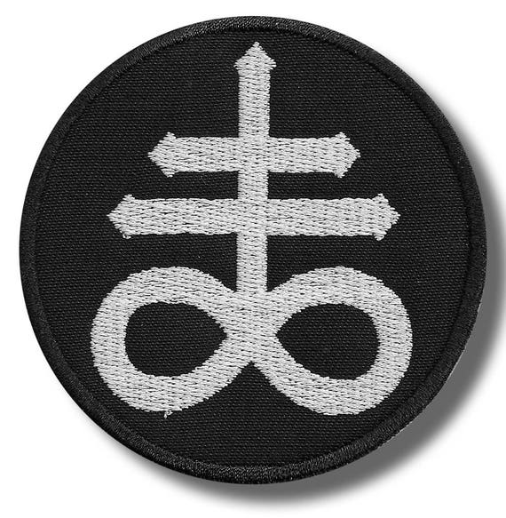 Leviathan Cross Embroidered Patch 8x8 Cm | Etsy