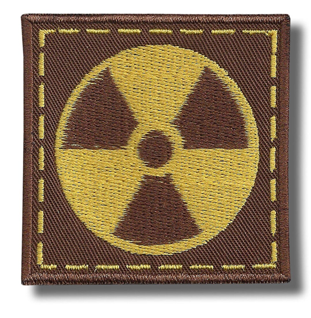 Radiation Sign - Embroidered Patch, 6x6 Cm - Etsy