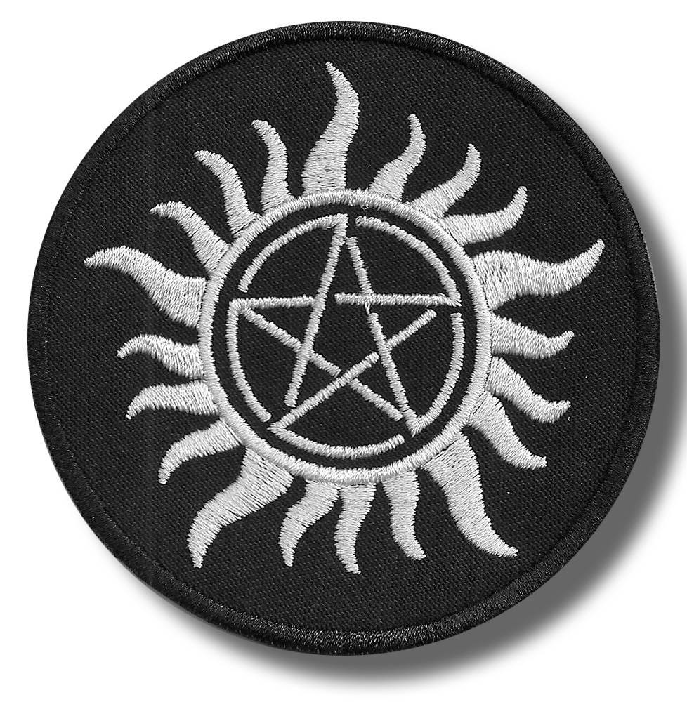 Pentagram Variation 5 Embroidered Patch, 8x8 Cm - Etsy