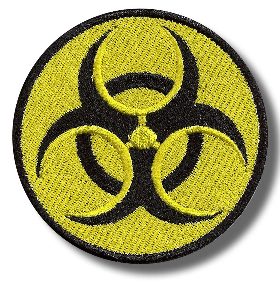 Biohazard - Embroidered Patch 8x8 Cm - Etsy