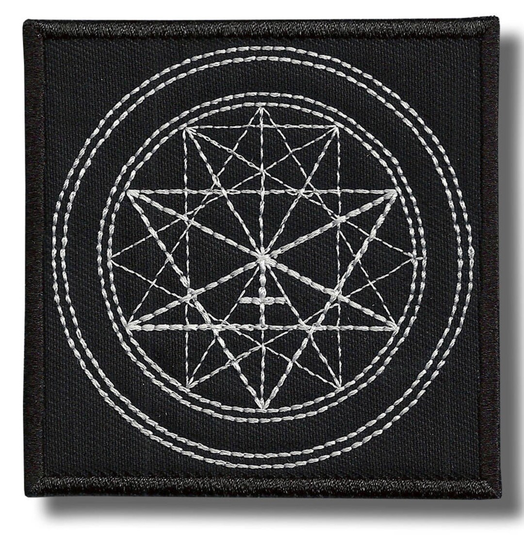 Esoteric Symbol Embroidered Patch 8x8 Cm - Etsy