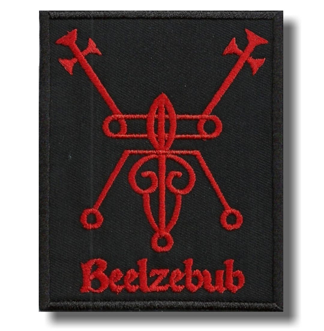 Sigil of Beelzebub - Embroidered Patch, 10x8 Cm - Etsy