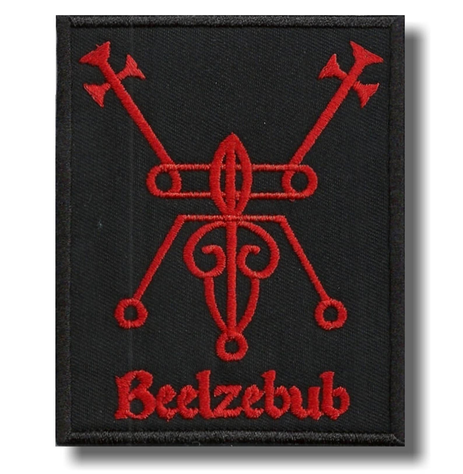 Sigil of Beelzebub Embroidered Patch 10x8 Cm | Etsy New Zealand