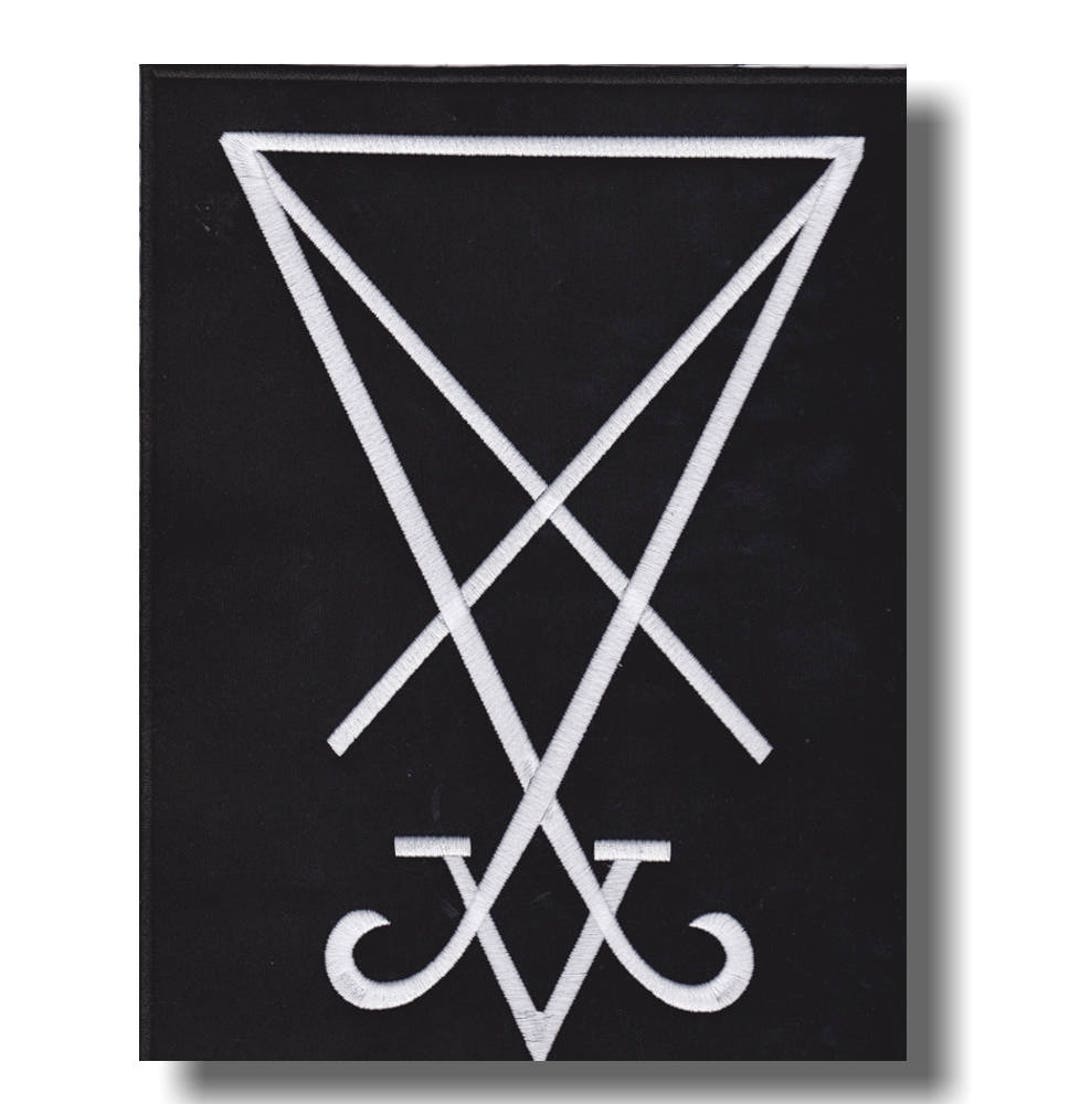 Sigil of Lucifer - Embroidered Patch, 23x30 Cm - Etsy