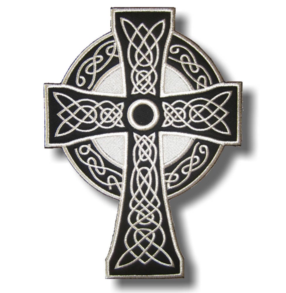 Celtic Cross - Embroidered Patch, 21x30 Cm - Etsy
