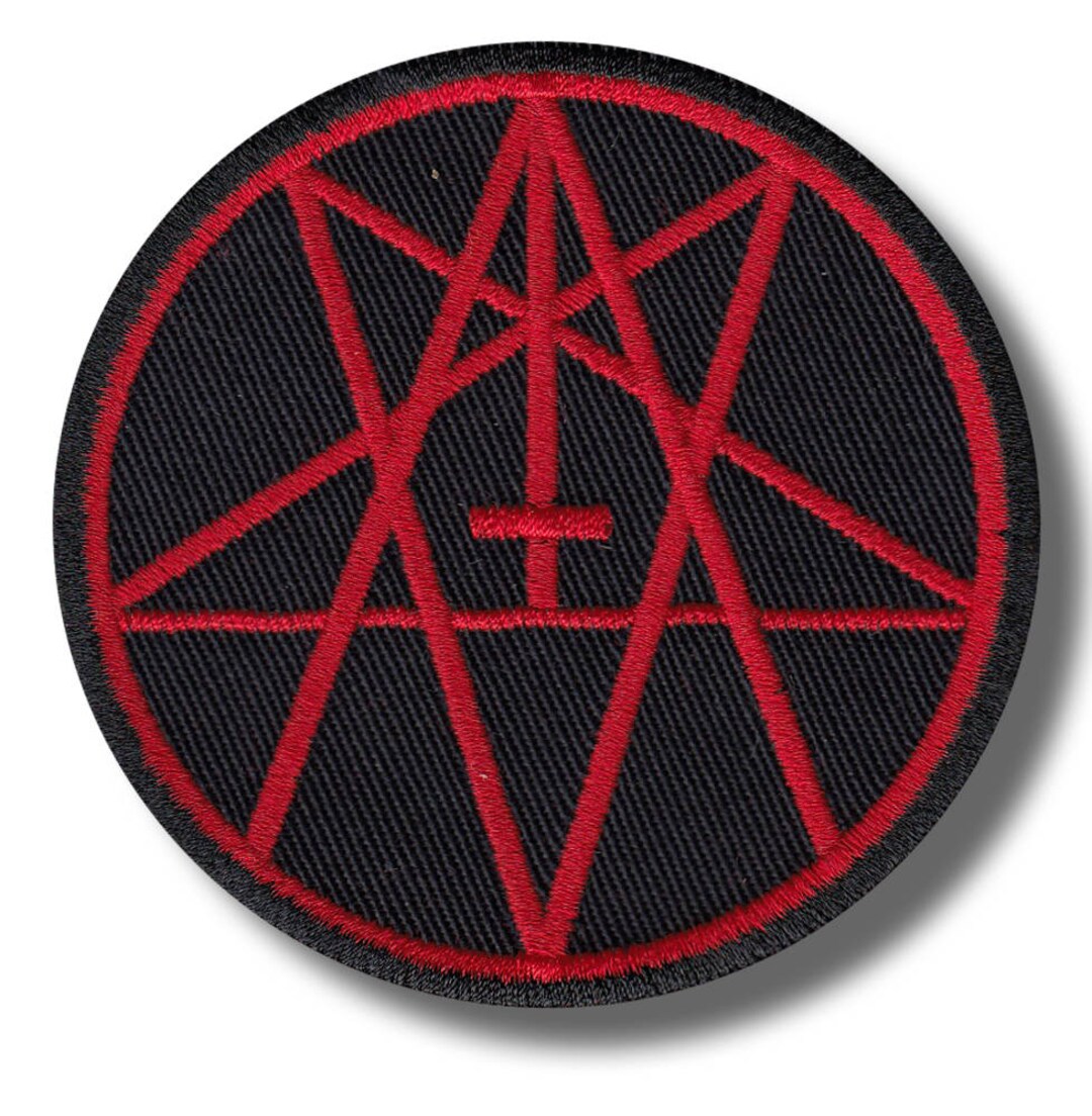 Antichrist - Embroidered Patch 8x8 Cm - Etsy