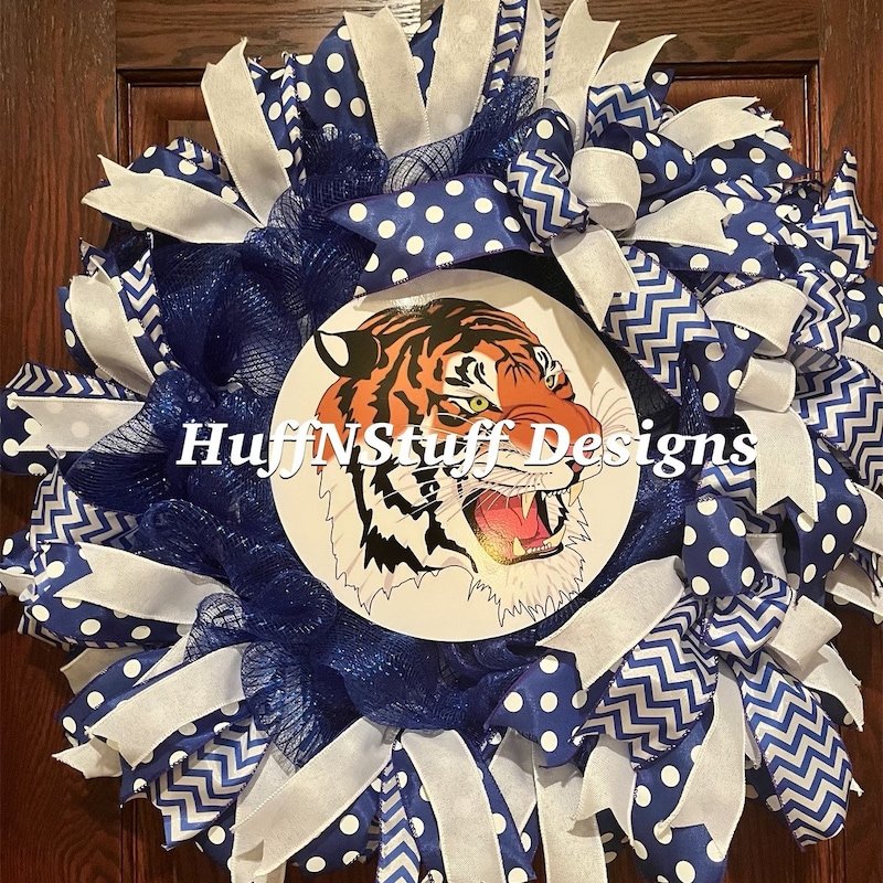 Tiger Wreath - Etsy