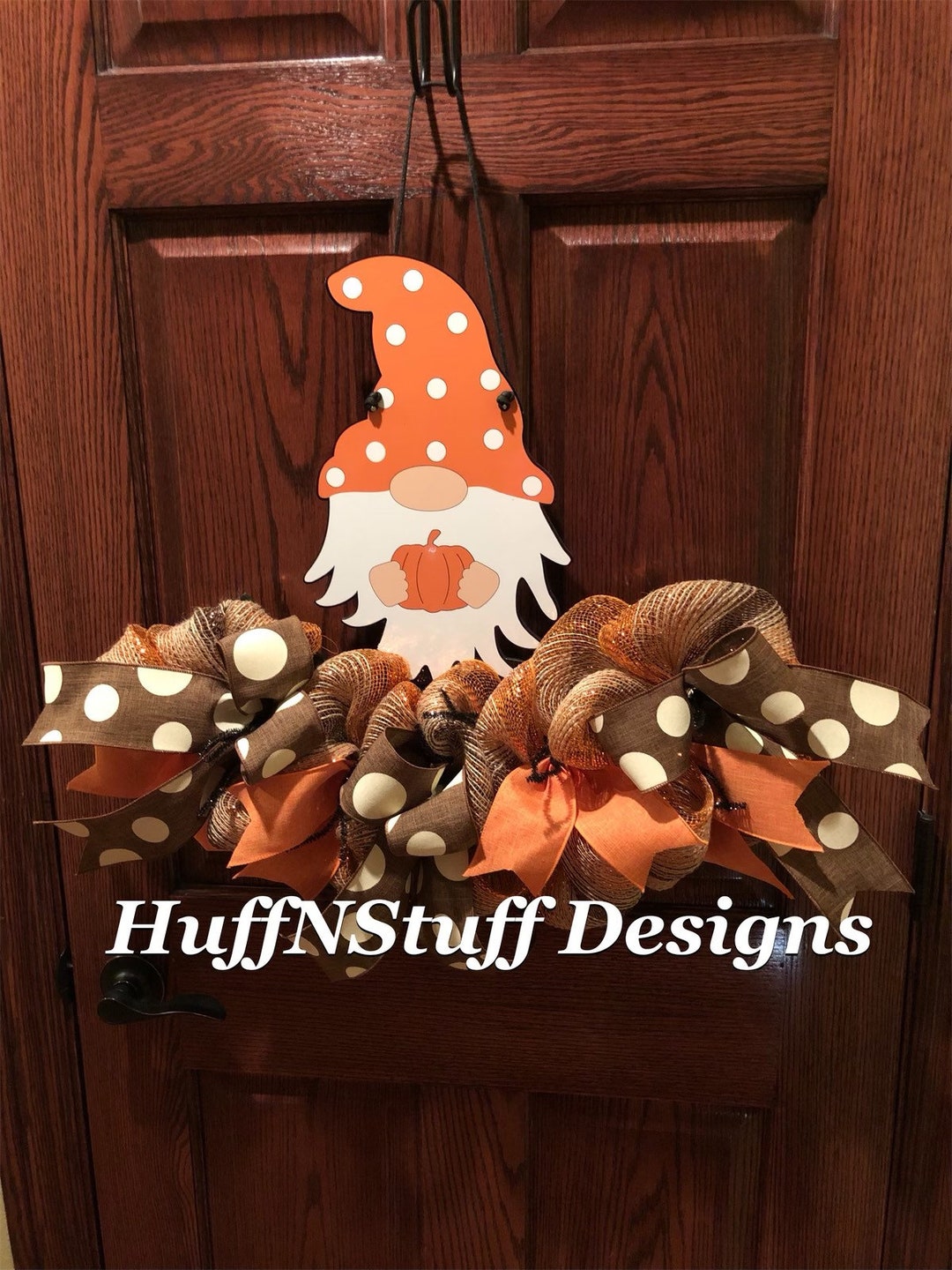 Dotted Gnome Fall Door Hanger - Etsy.de