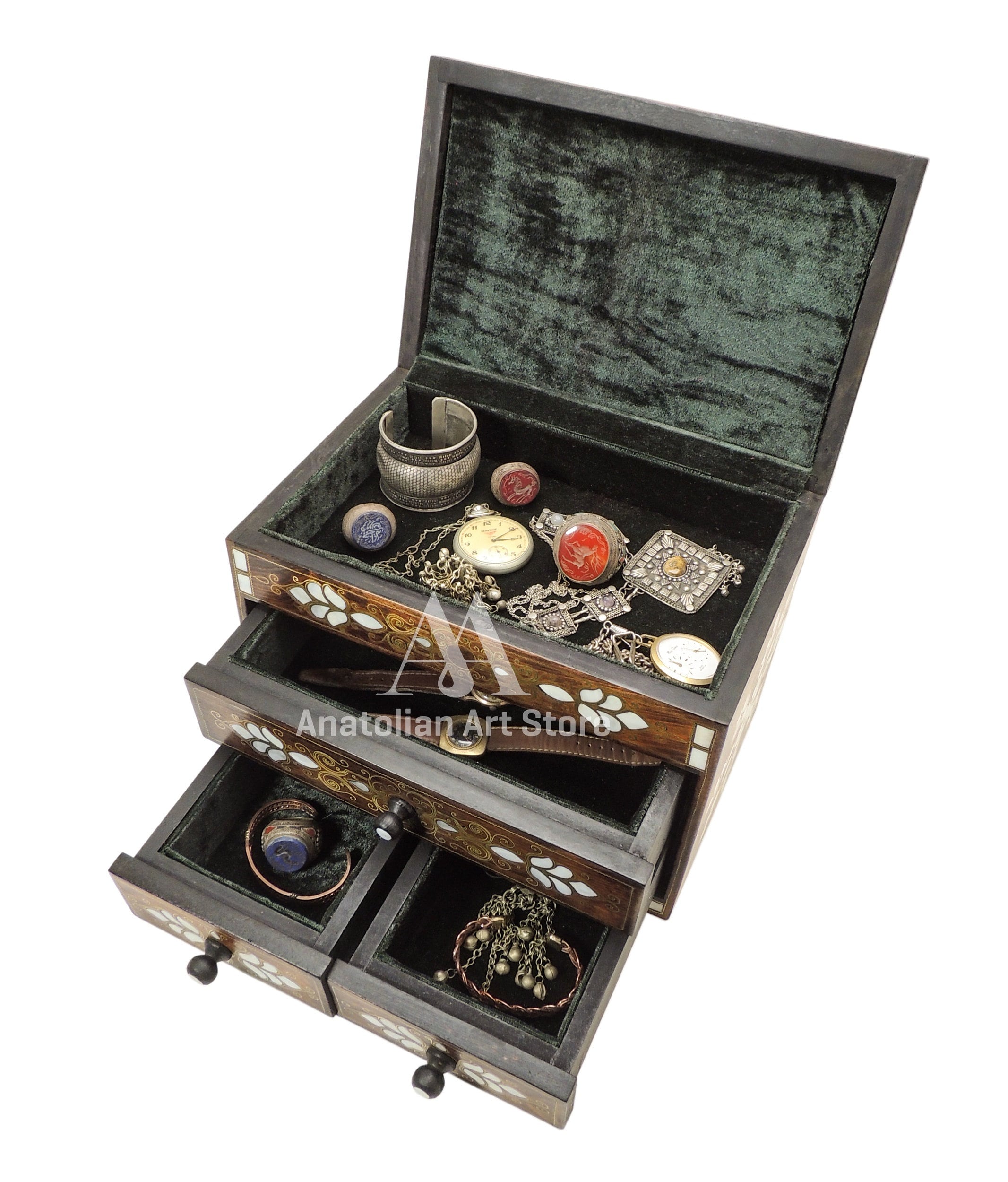 Personalized Treasure Chest Jewelry Box Woman Personalized - Etsy UK