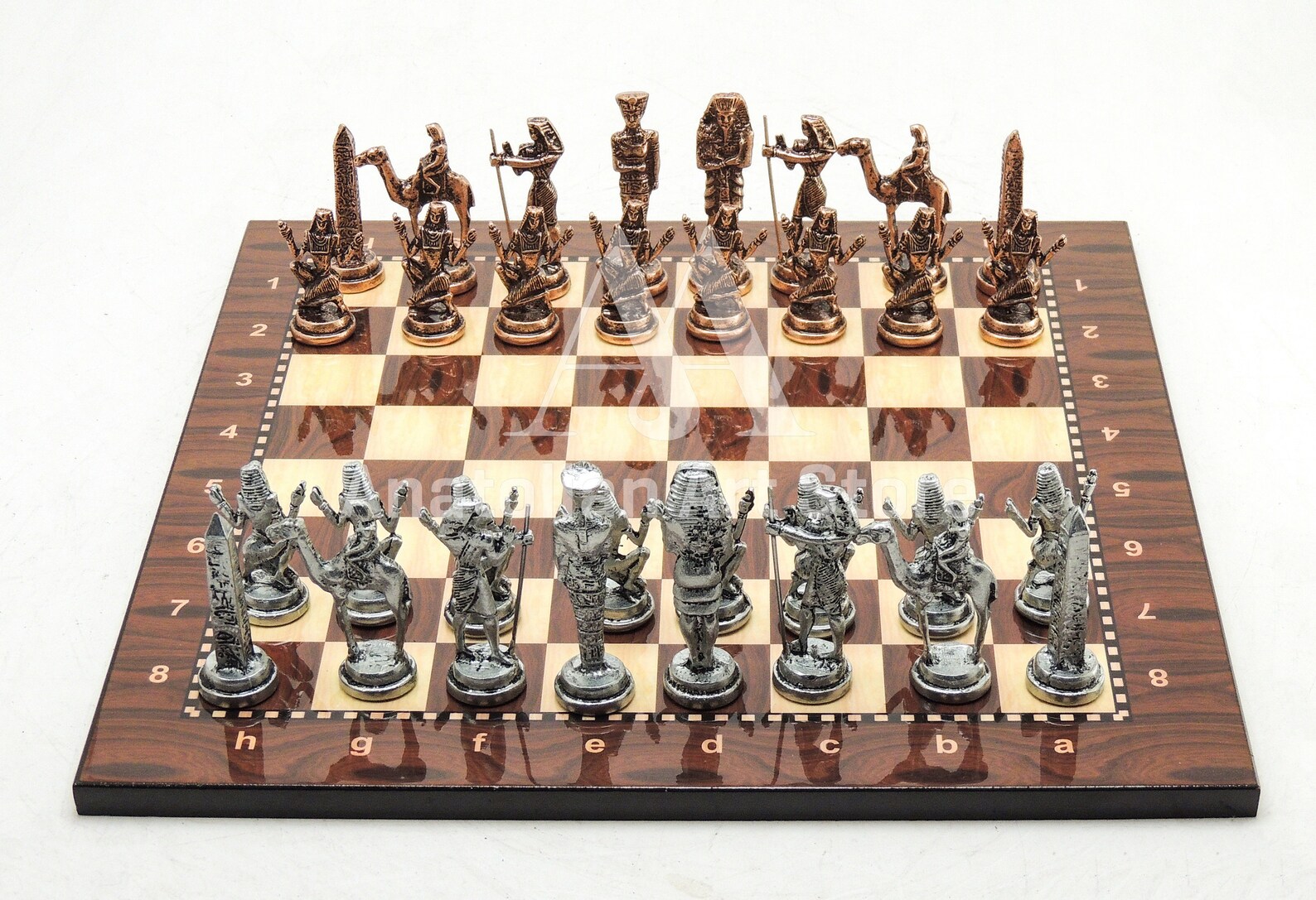 Romans Chess Set Brass Chess Set Mythological Chess Set - Etsy
