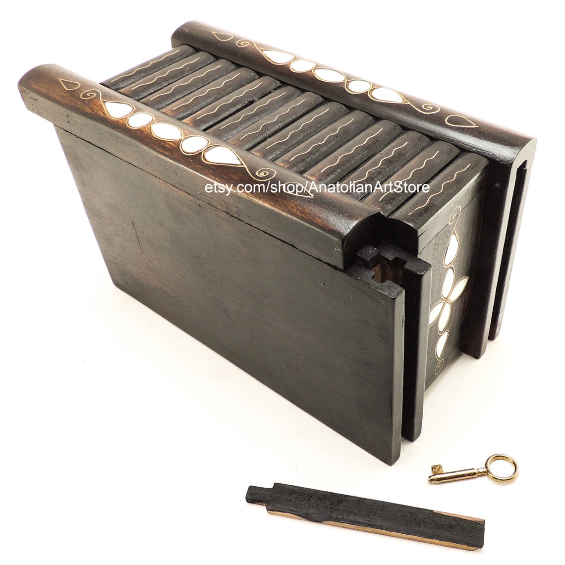 Wooden Magic Box Encrypted Box Magic Box Jewelry Box - Etsy