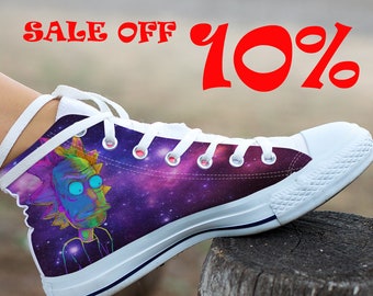 Rick and morty shoes | Etsy