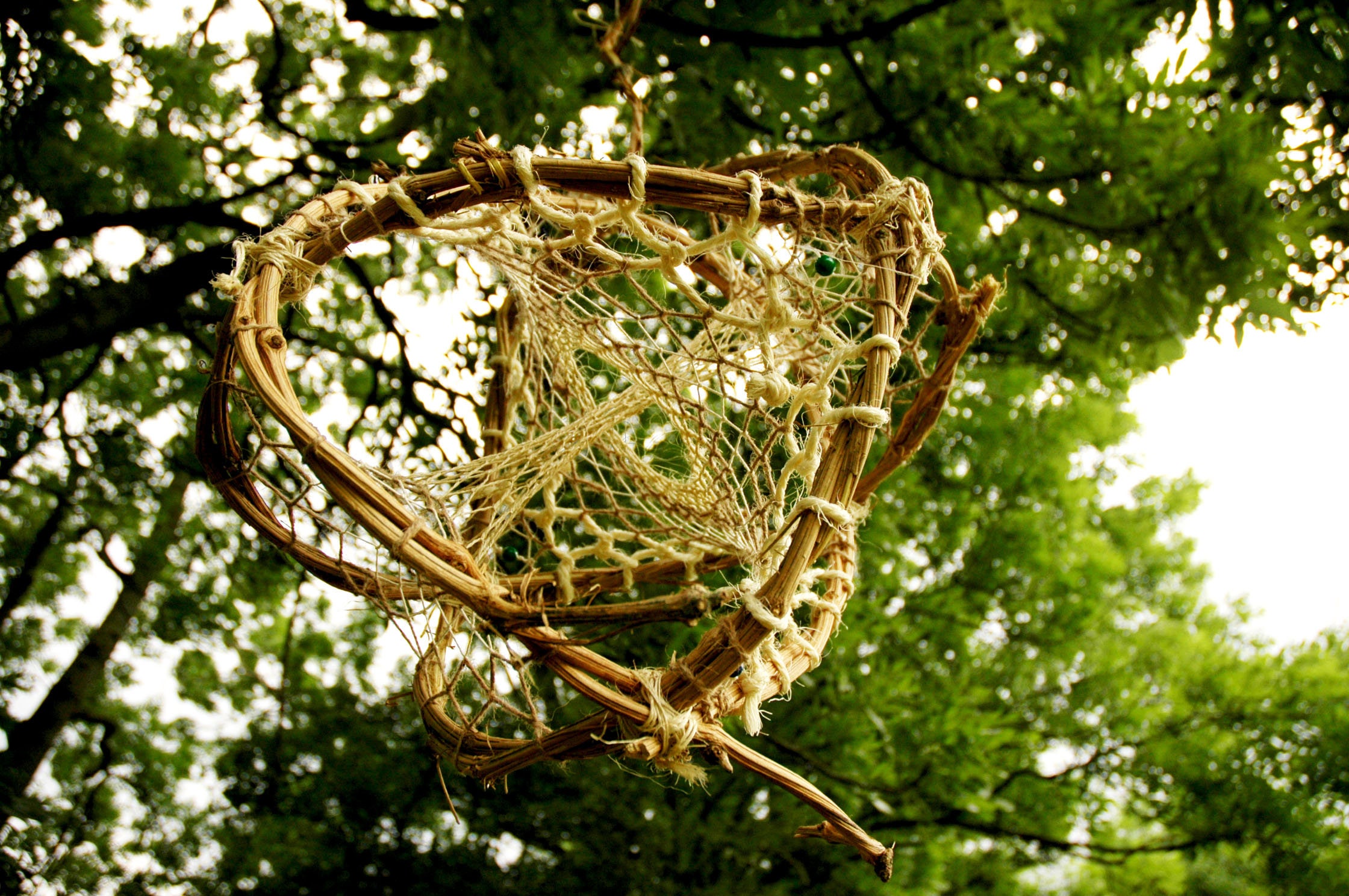 Dreamcatcher "kugel-schnute" Nature - Wood - 3D - Etsy