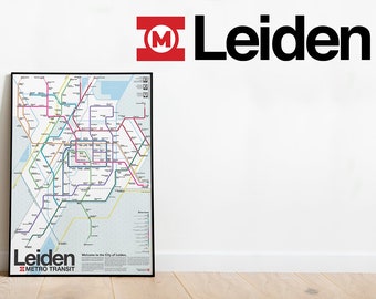 Metro Map | Etsy