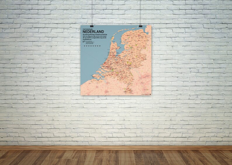 Old Dutch Netherlands: If Place Names Never Changed and We Still Used ...