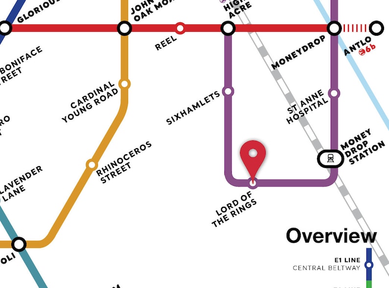 Eindhoven Metro Transit Map - Etsy