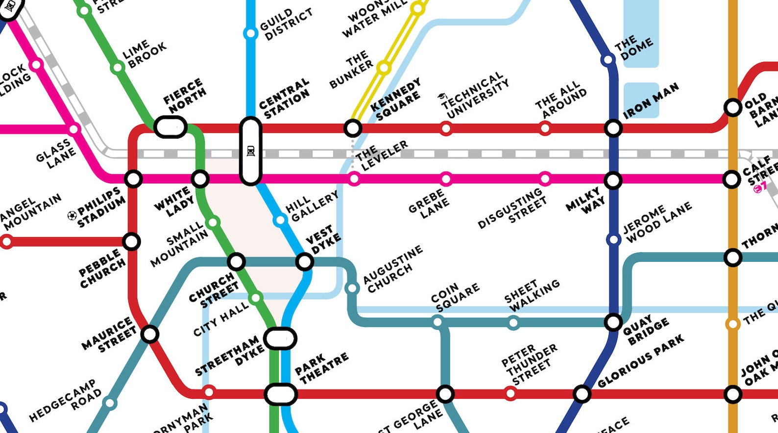 Eindhoven Metro Transit Map - Etsy Nederland