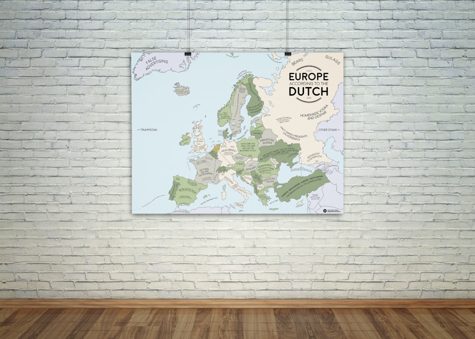 Europe according to the Dutch: a continent in stereotypes - Etsy Nederland