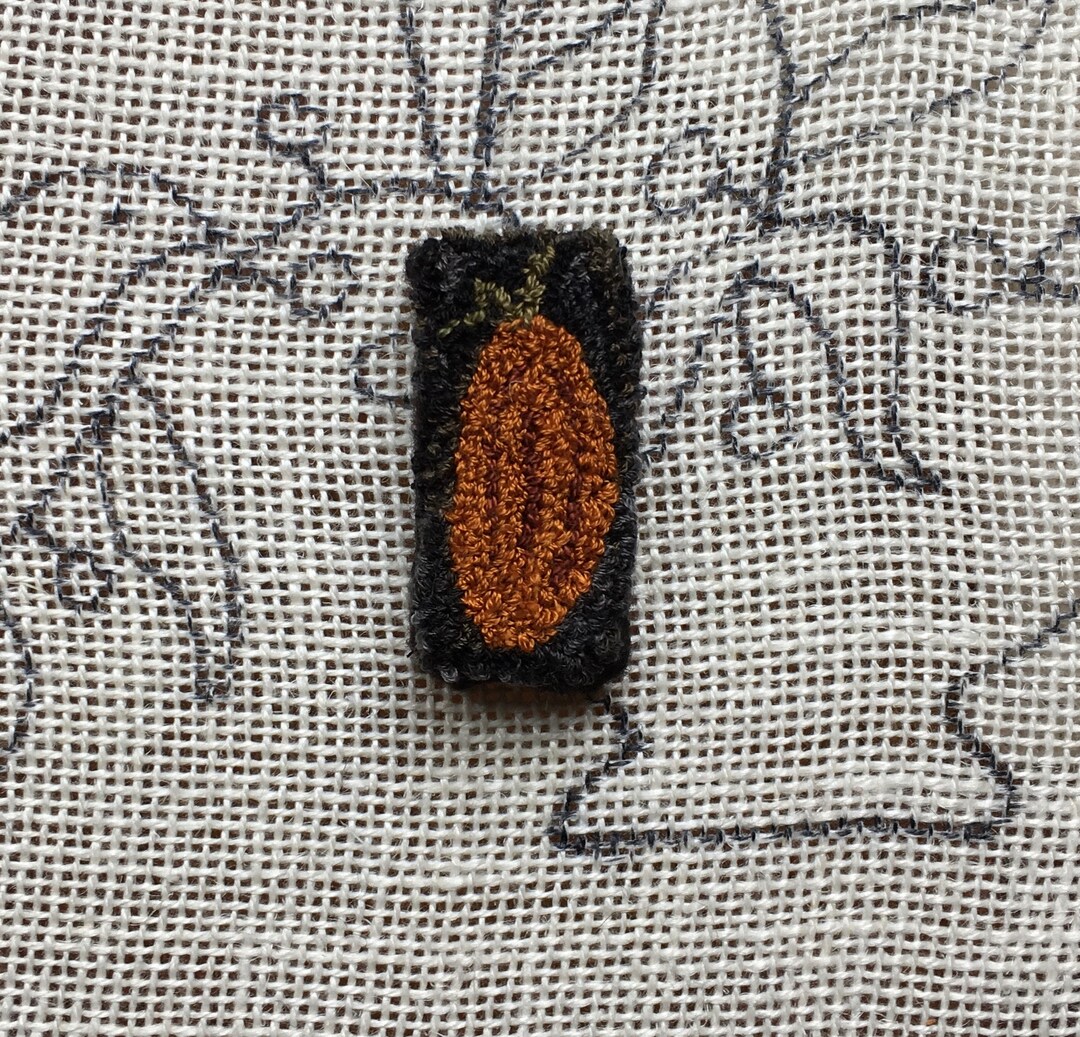 Finished Punch-needle Magnet for Rug Hooking - 5 Different Designs - Etsy