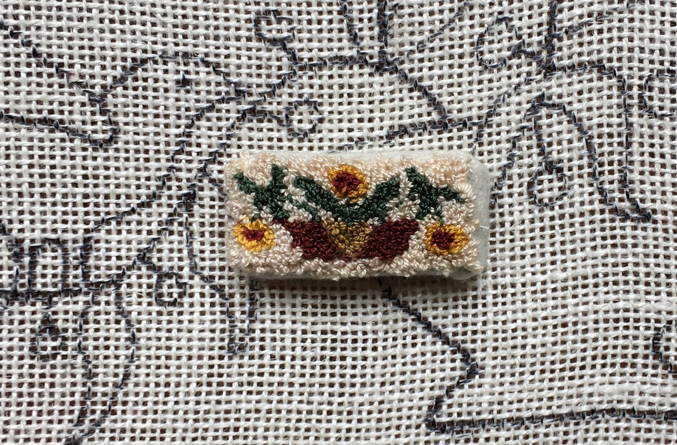 Finished Punch-needle Magnet for Rug Hooking 5 Different - Etsy