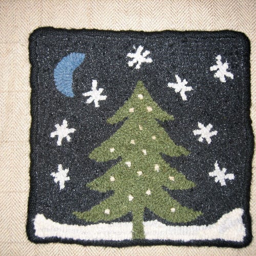 Rug Hooking Kit winter Wonder - Etsy
