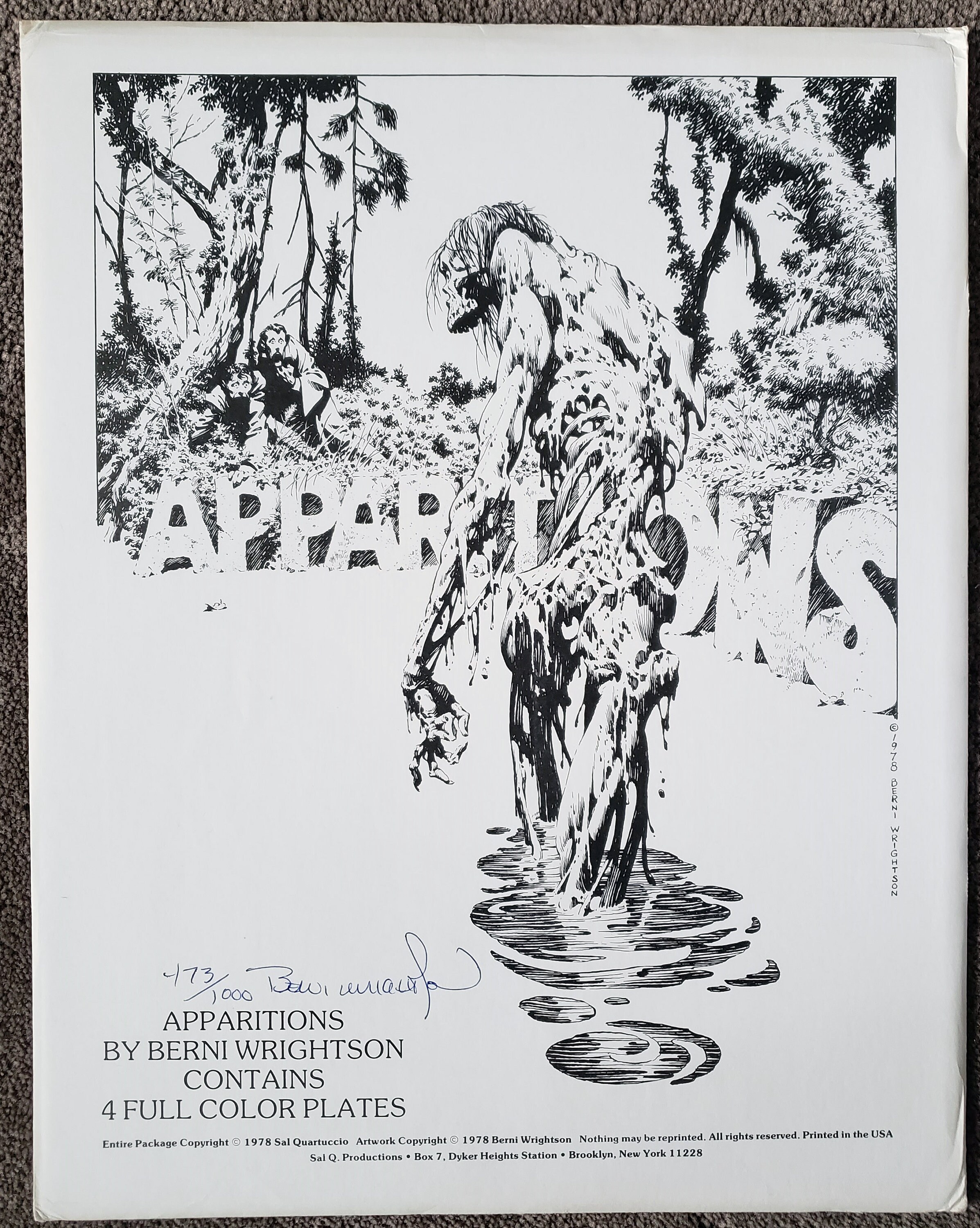 Bernie Wrightson Frankenstein Model Kit