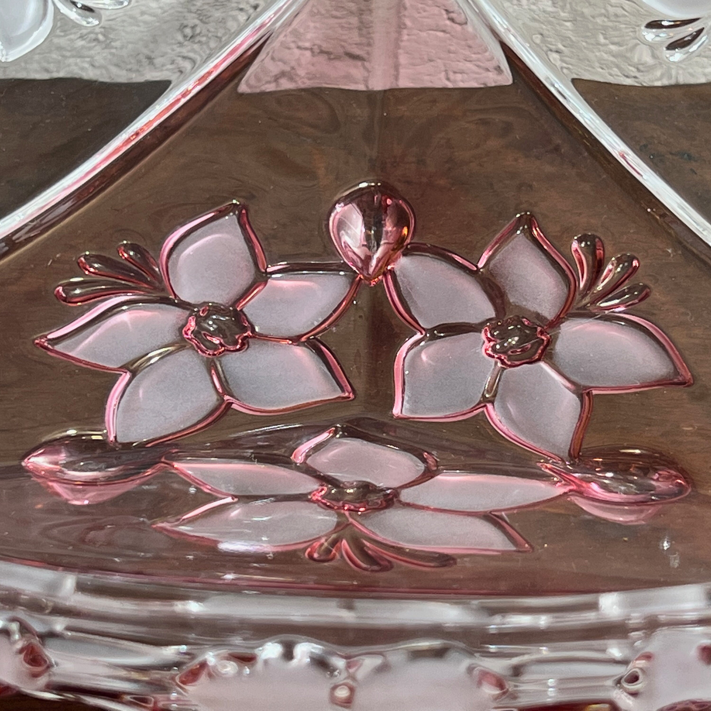Vintage Mikasa Pink Flower Center Bowl - Elegant Home Decor for ...
