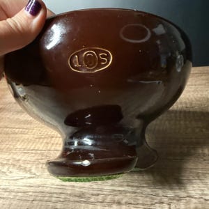 Vintage Heavy Brown Ceramic and Cast Iron SBT Insulator for Power Lines ...