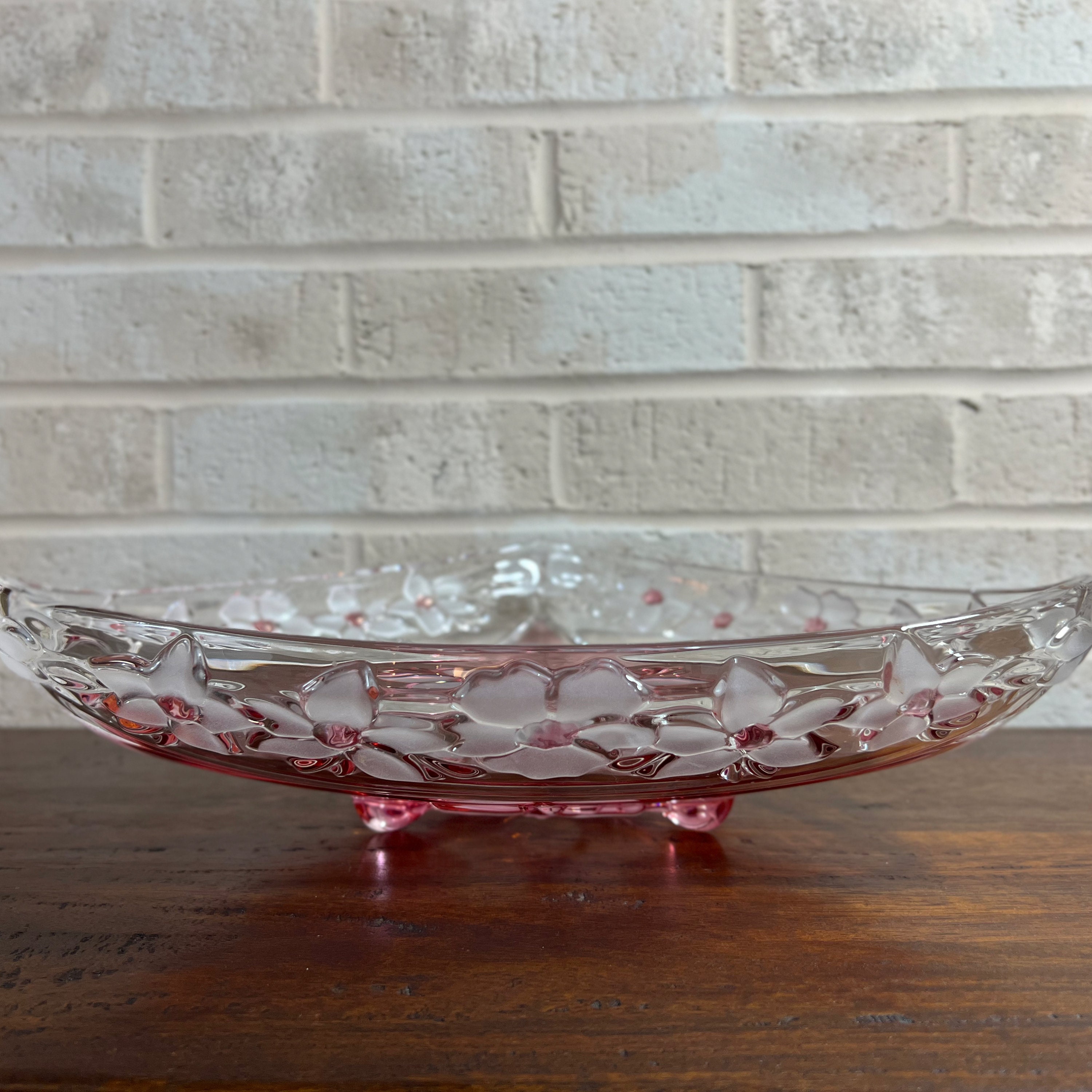 Vintage Mikasa Pink Flower Center Bowl - Elegant Home Decor for ...