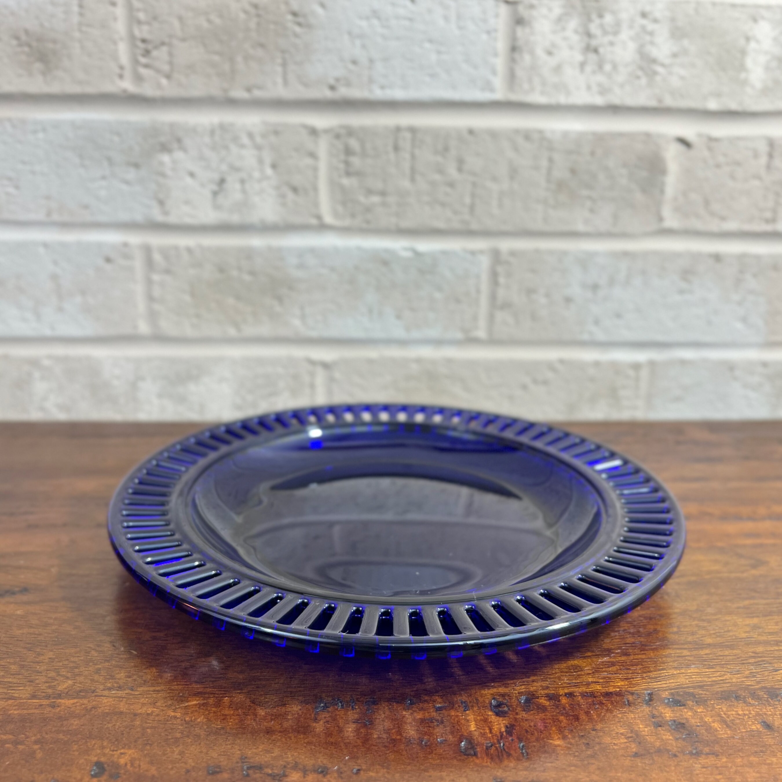 William Stenberg and Estrid Ericson for Gullaskruf, Set of 4 Blue Glass ...
