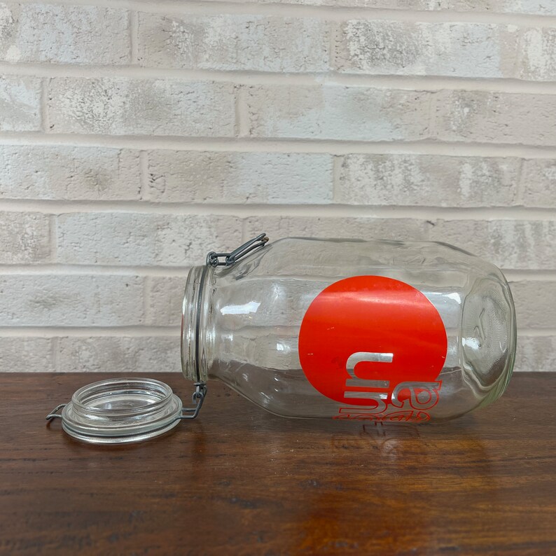 Vintage Mid-century Modern Sun Tea Jar With Hinged Lid and - Etsy