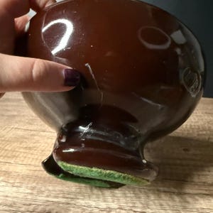 Vintage Heavy Brown Ceramic and Cast Iron SBT Insulator for Power Lines ...