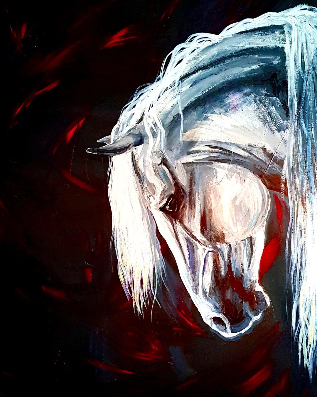 Staring Gaze of Faith Prints - Etsy