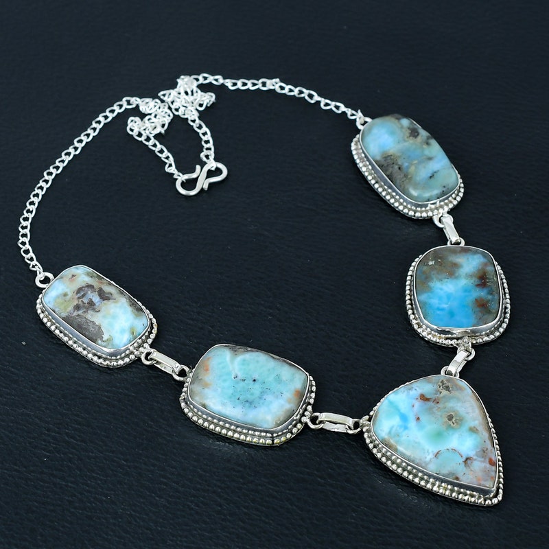 Larimar Necklace - Etsy