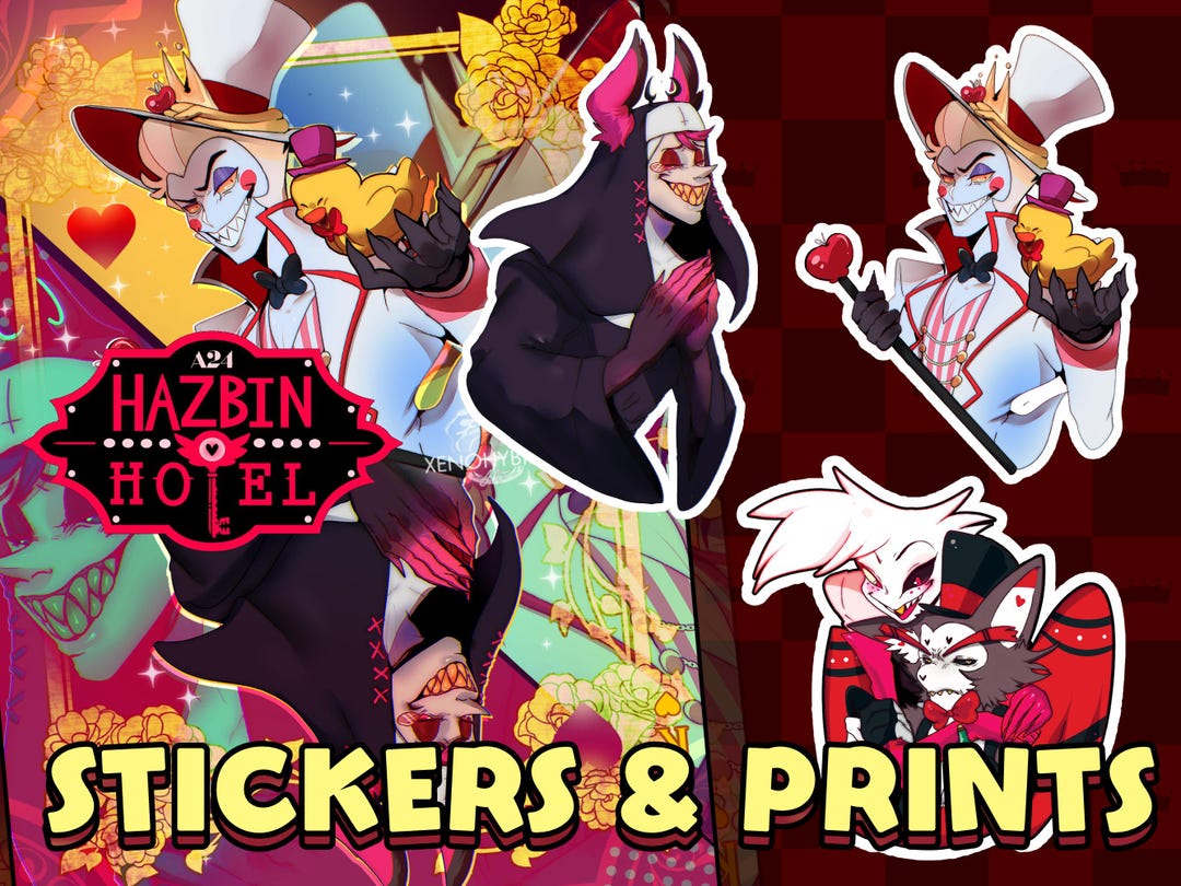 Hazbin Hotel Stickers & Prints - Etsy