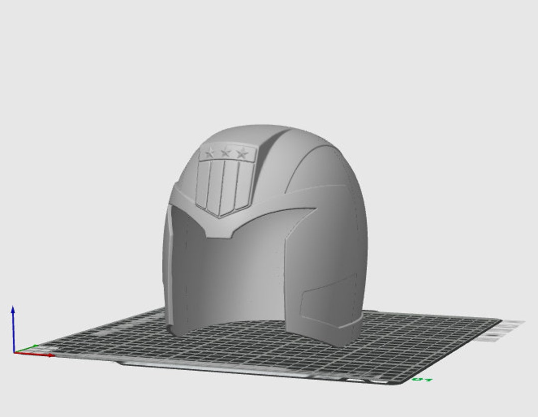 Judge Dredd Stallone Helmet 3D Printing STL Files - Etsy