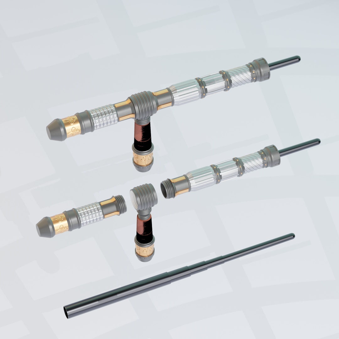 Baton Lightsaber 3D Printing STL Files - Etsy