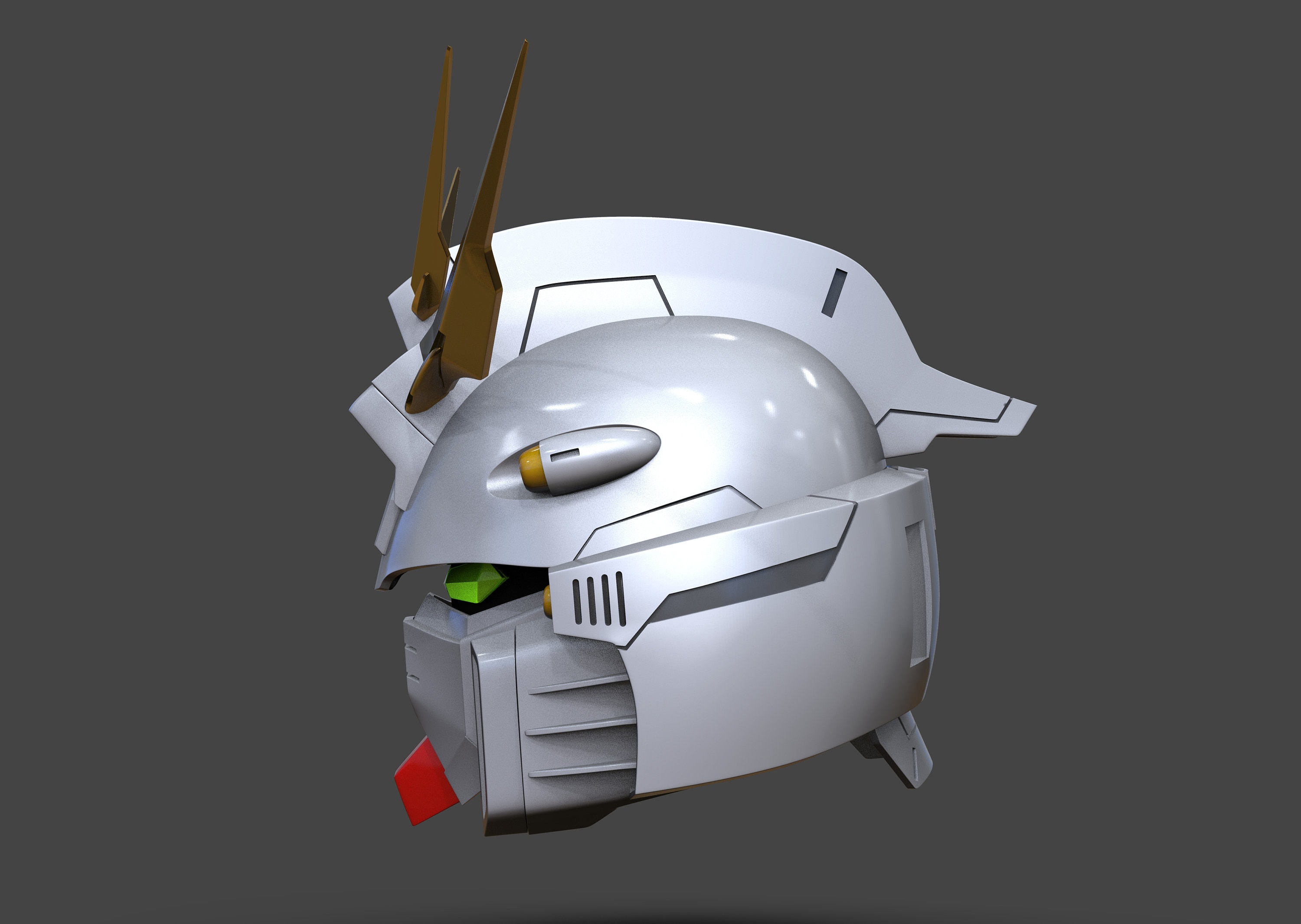 God Gundam Helmet 3D Printing STL Files - Etsy