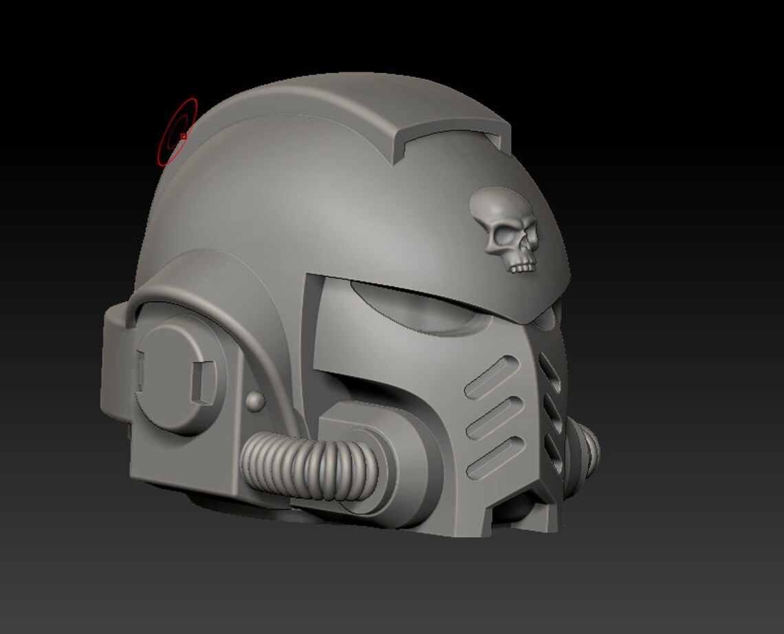 Primaris Space Marine Helmet 3D Printing STL Files - Etsy