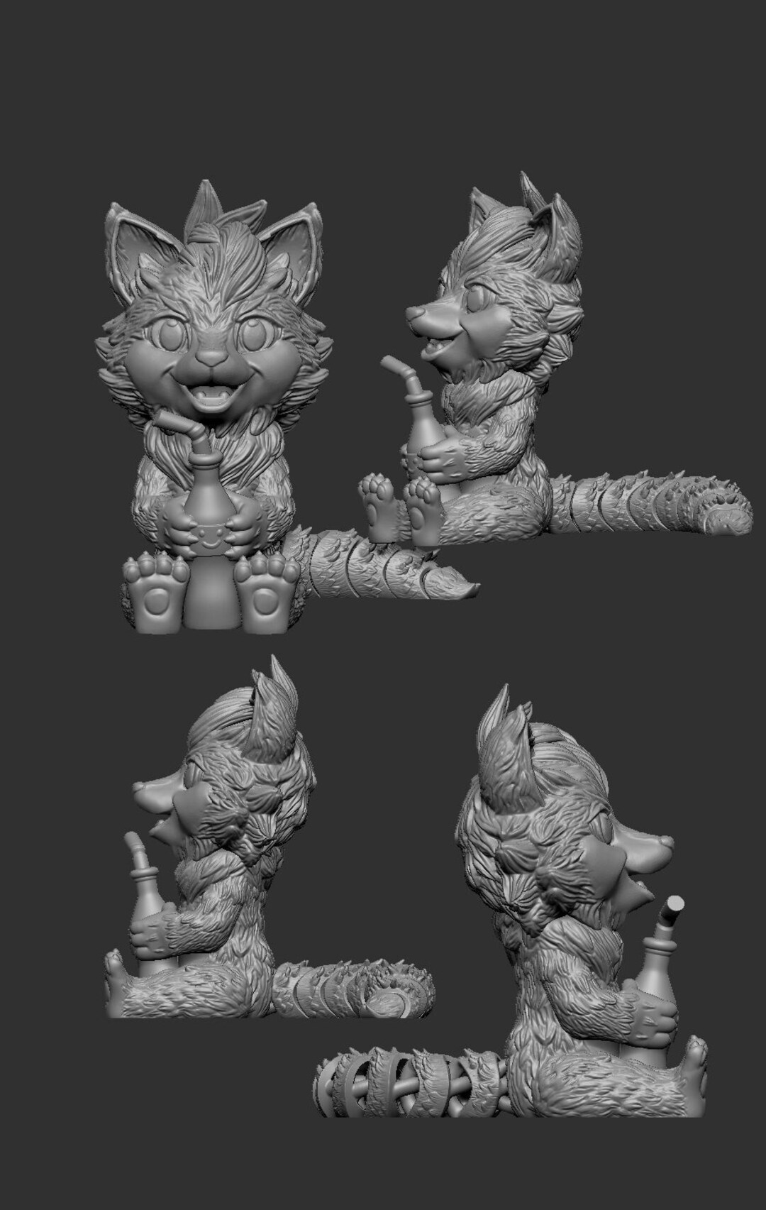 Flexi Wally Furries 3D Printing Files - Etsy