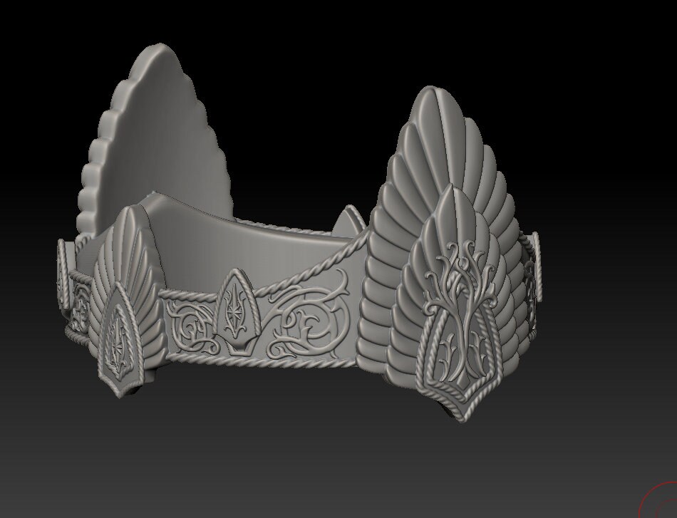 Aragorn's Crown 3D Printing STL Files - Etsy